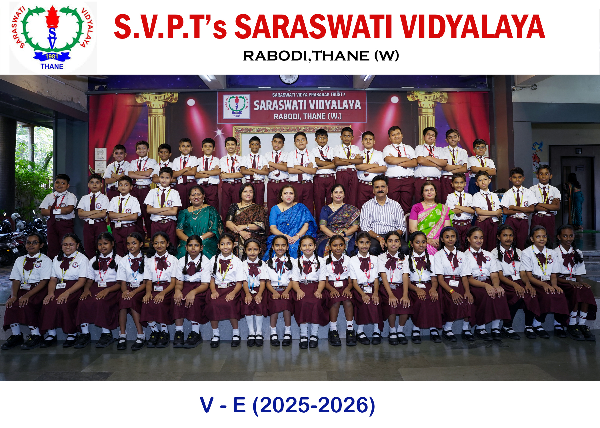 Sarasvati Vidyalaya School Rabodi Thane - Class Photos for all ...